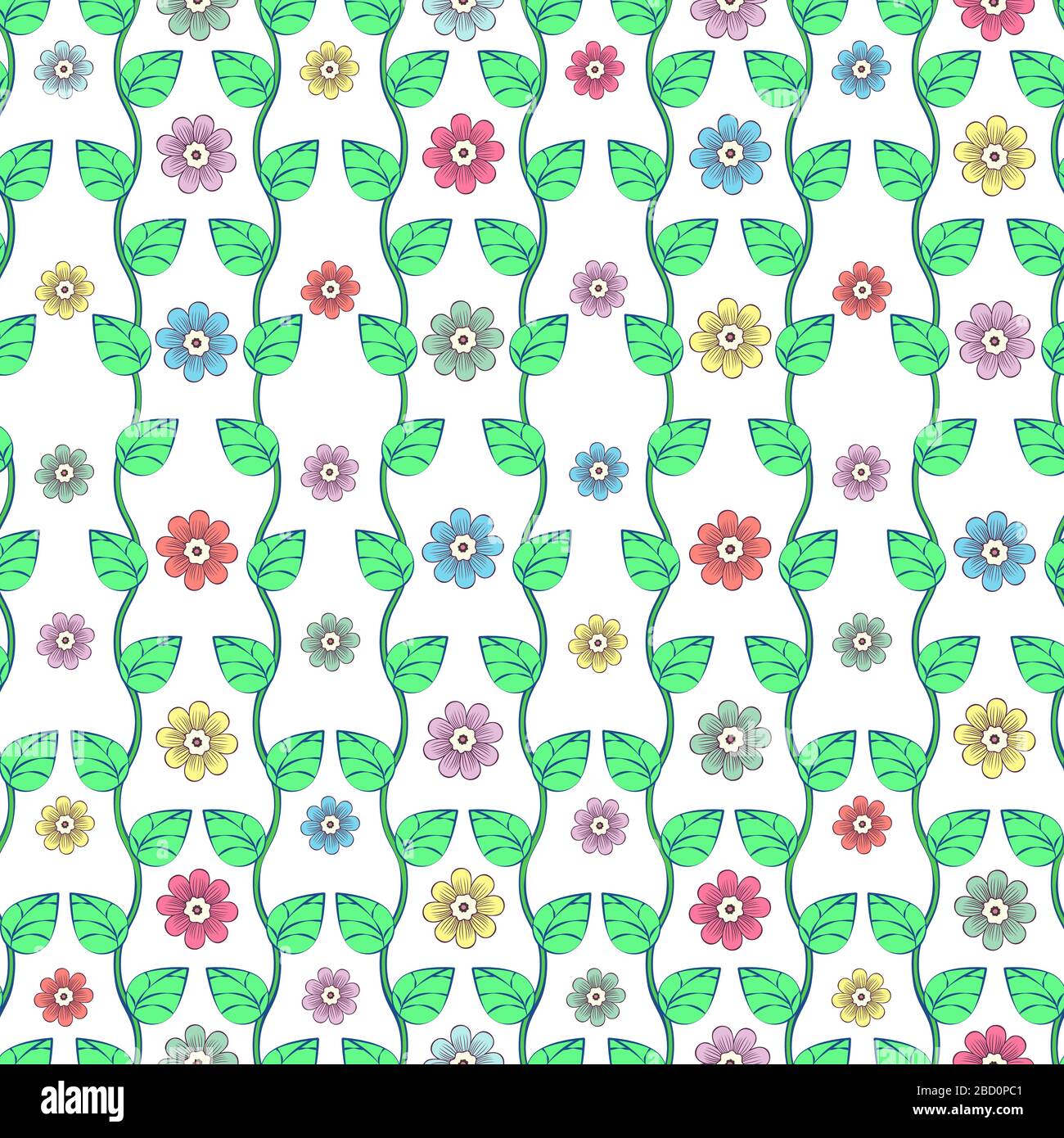 Wavy petals Stock Vector Images - Alamy