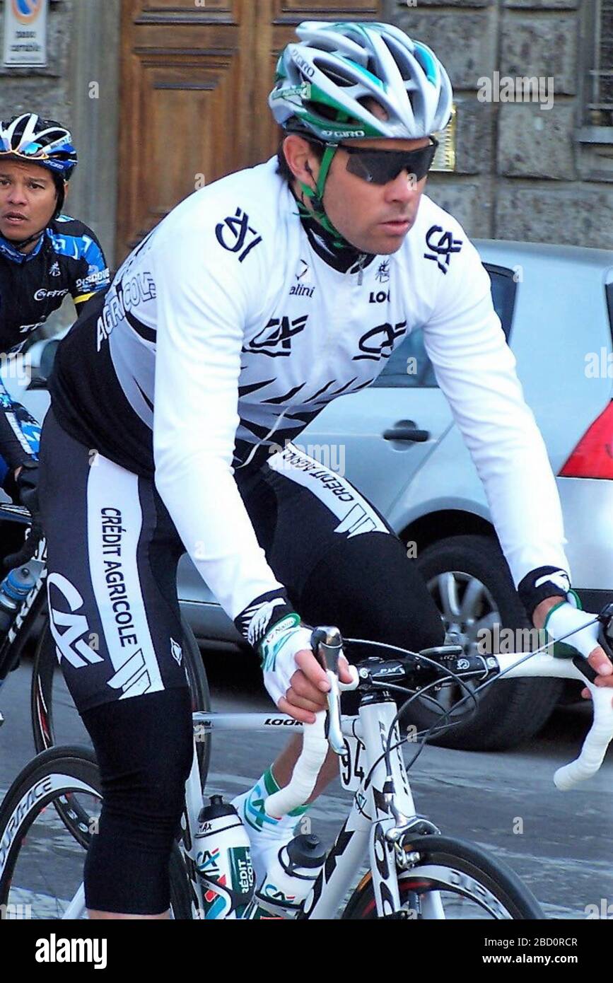 Julian Dean of Crédit Agricole during the Milan San Remo 2007, cycling ...