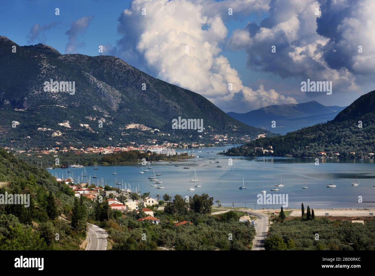 Greek Lefkada Travel Images Stock Photo - Alamy