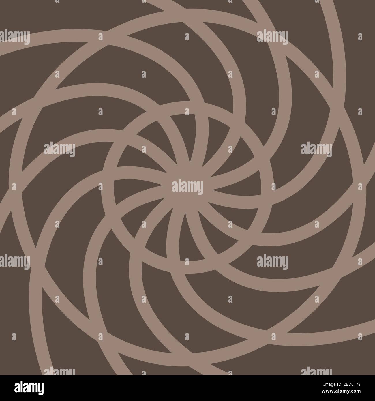 Round shapes swirl design template shell pattern Stock Vector Image ...