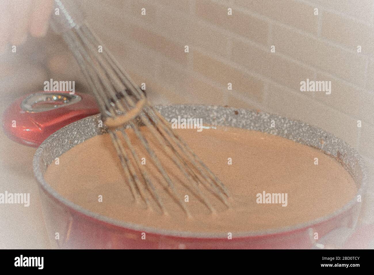preparation and baking of a cake Stock Photo - Alamy