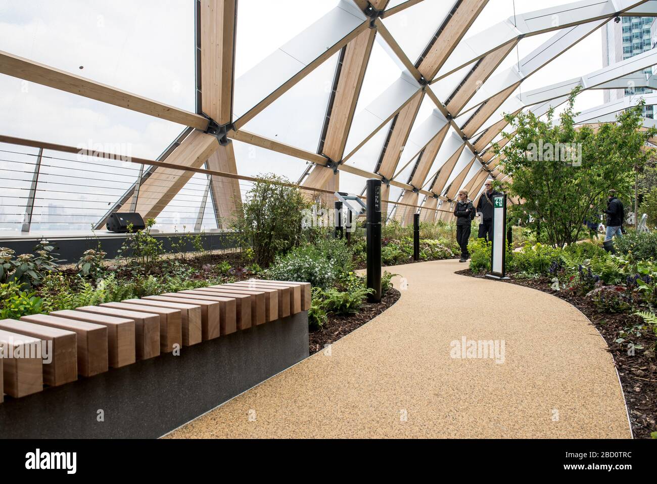 Opening Day Canary Wharf Crossrail Station - landscape design by ...
