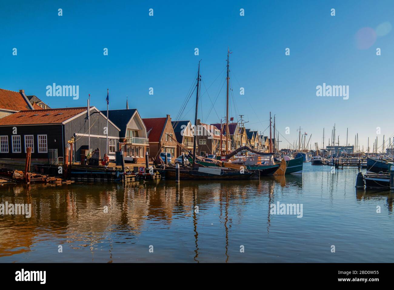 Skyline urk old fishing village hi-res stock photography and images - Alamy