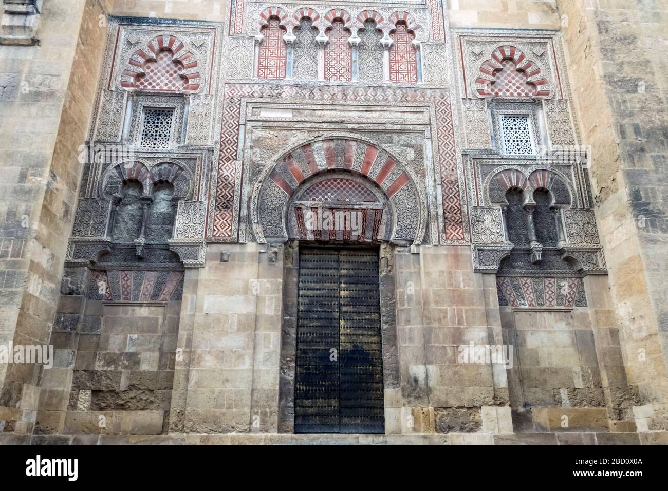 Cordoba, Spain - July 9, 2017: Bab al-Wuzara gate. of the viziers. of ...