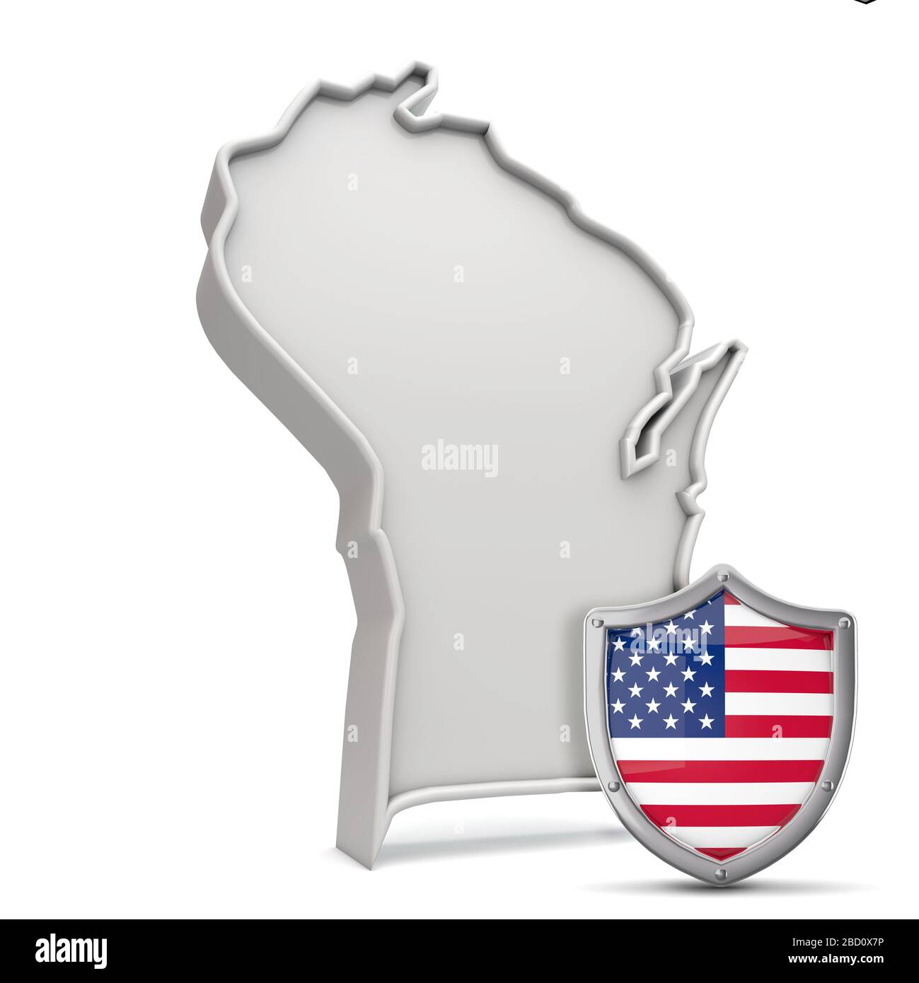 Map of madison wisconsin Cut Out Stock Images & Pictures - Alamy