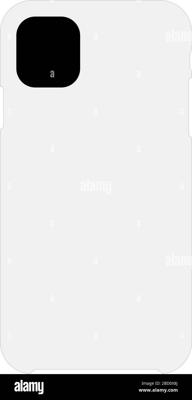 Phone case vector vectors Black and White Stock Photos & Images - Alamy