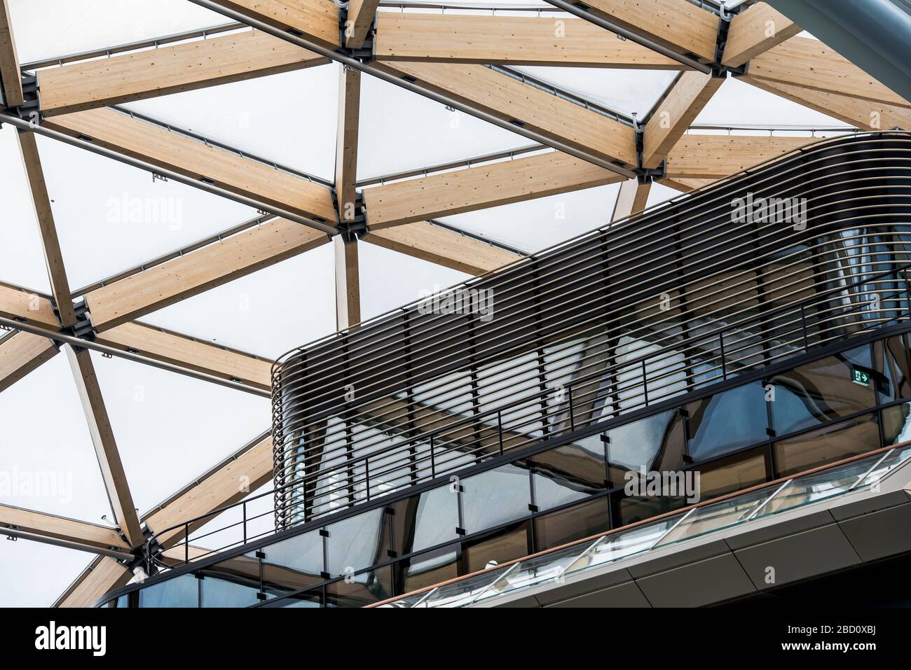 Opening Day Canary Wharf Crossrail Station - landscape design by ...