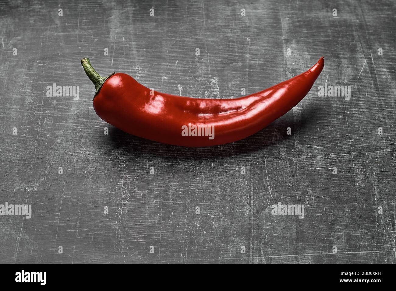 Red chilli on black background using fresh red., It has spicy., food ...