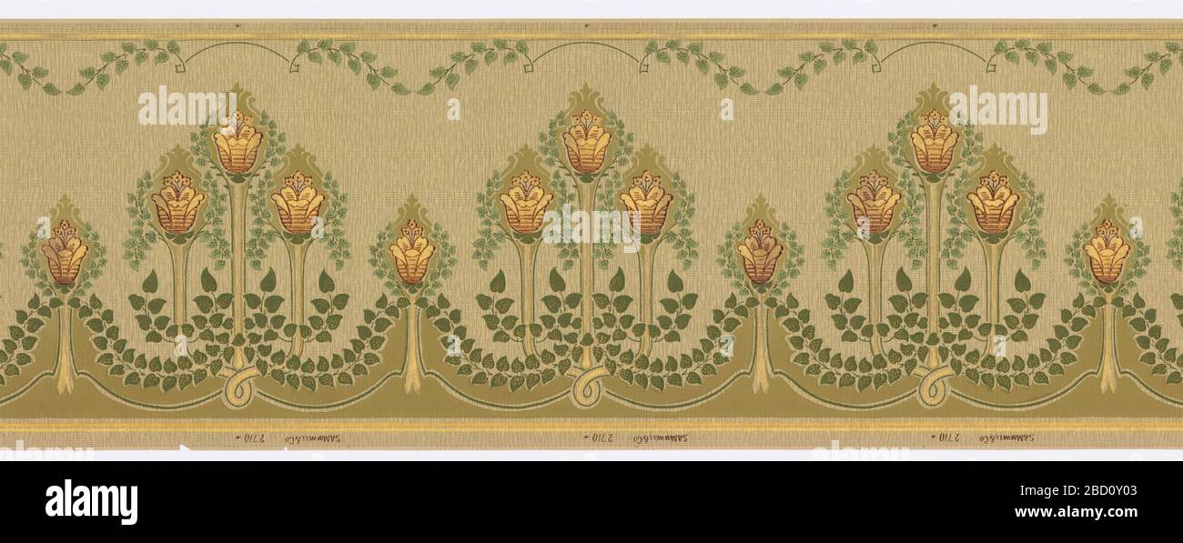 Frieze. Research in ProgressArt Nouveau or Mission style. Abstracted ...