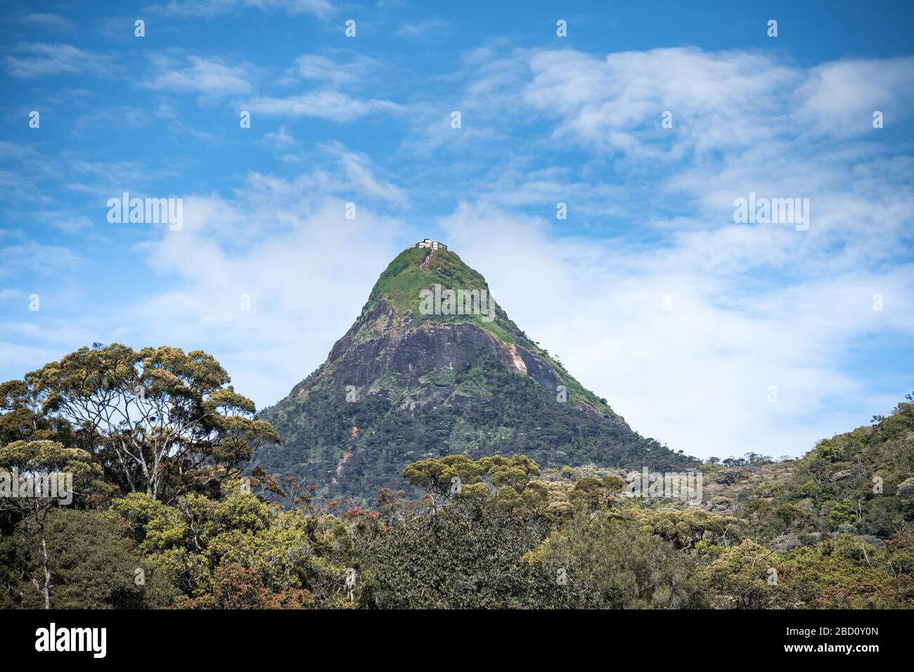 Sri Pada, Adam's peak in Sri Lanka Stock Photo - Alamy