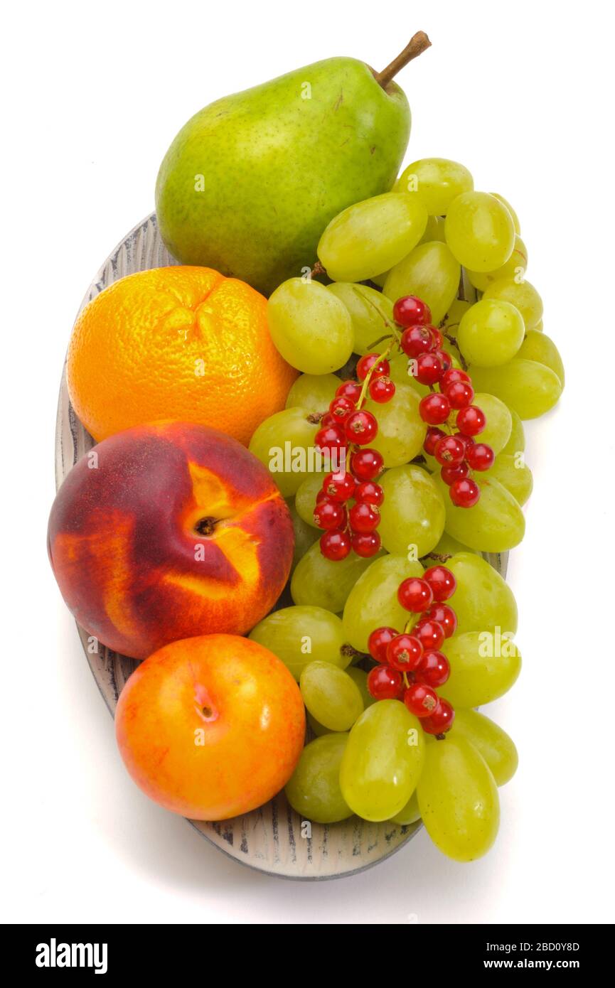 Plate fruit vegetables hi-res stock photography and images - Alamy