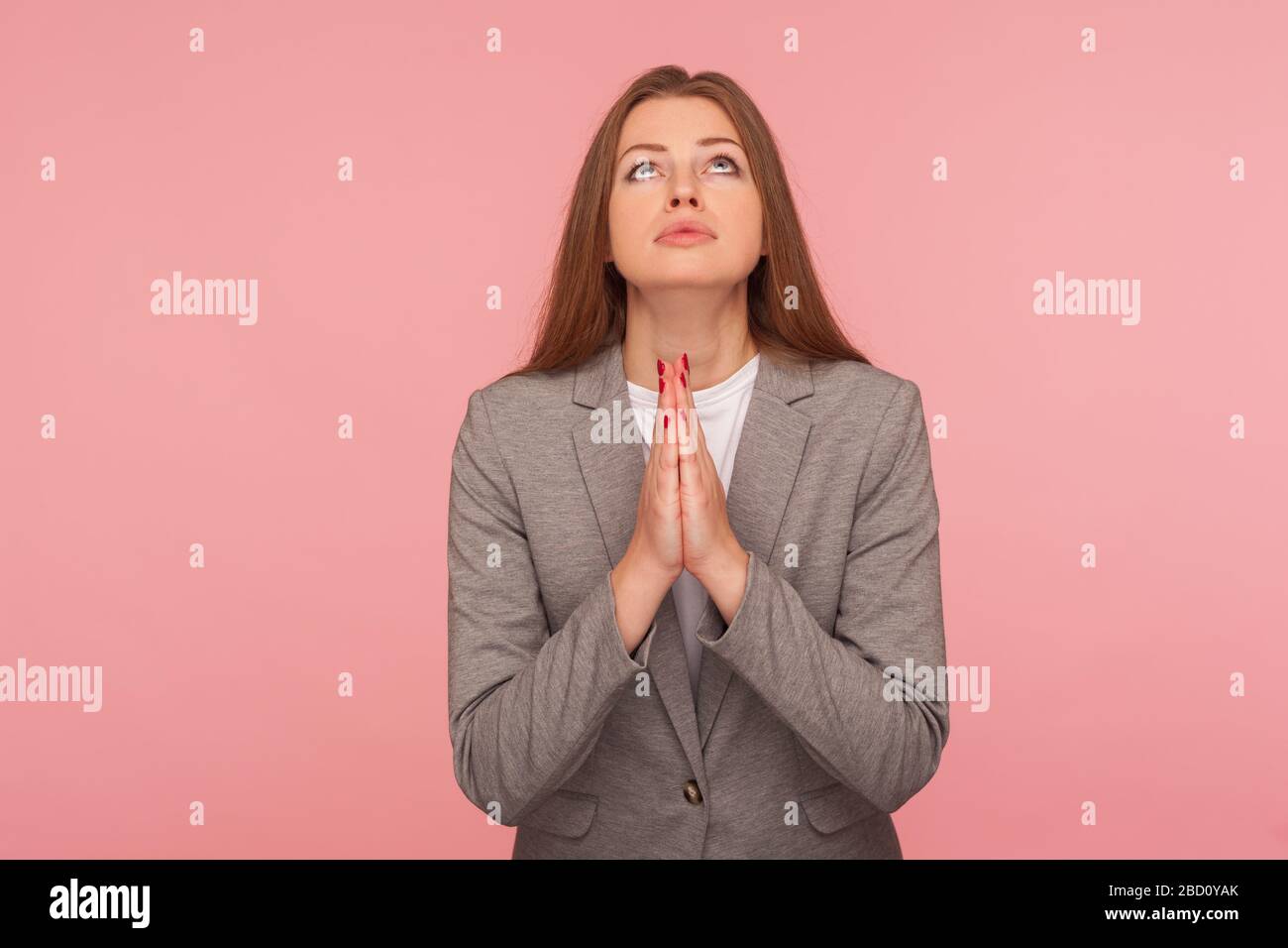 Pleading expression hi-res stock photography and images - Alamy