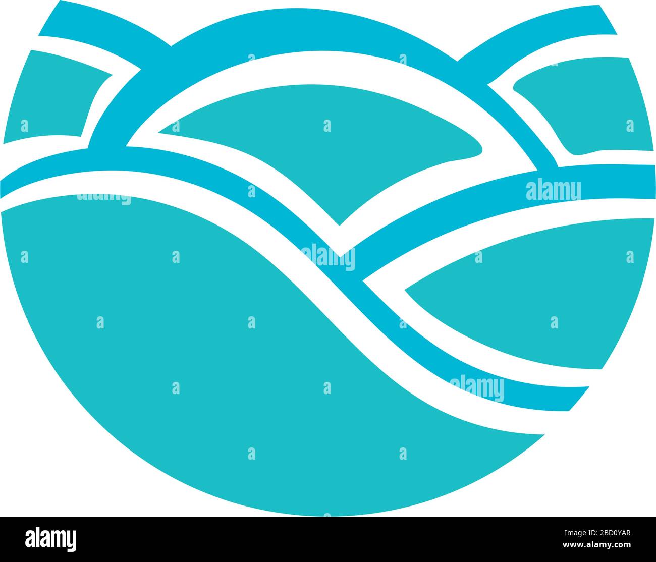 ocean water flat style icon Stock Vector Image & Art - Alamy