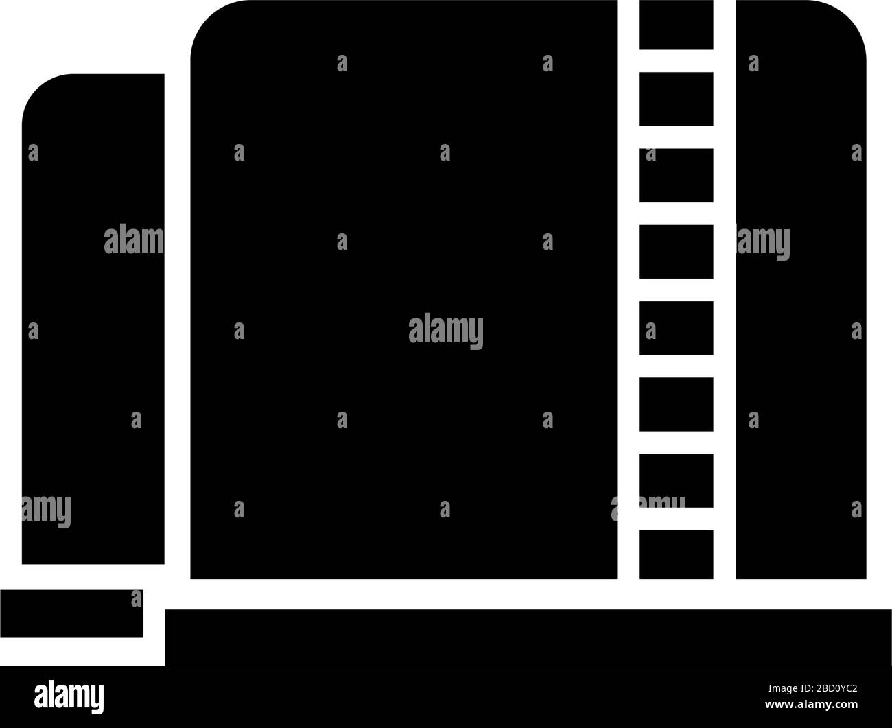 Oil Storage Tank Tower, Petroleum Factory. Flat Vector Icon ...