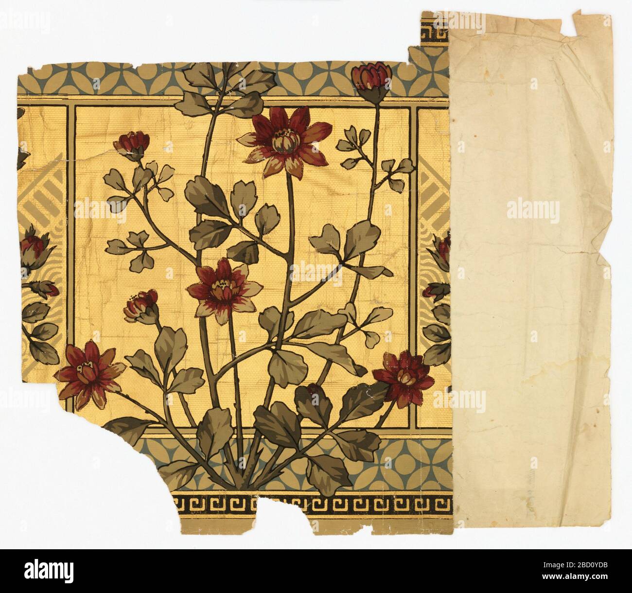 Frieze. Research in ProgressAesthetic-style design. Central motif of ...