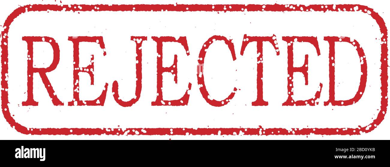 business stamp vector illustration / REJECTED Stock Vector Image & Art ...