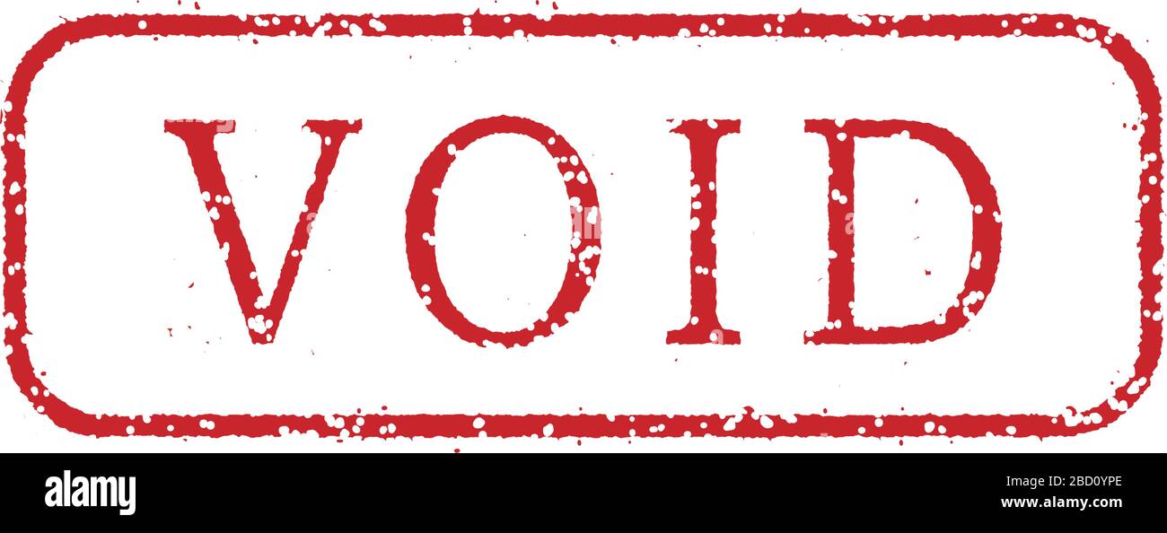 Void Stamp High Resolution Stock Photography and Images - Alamy