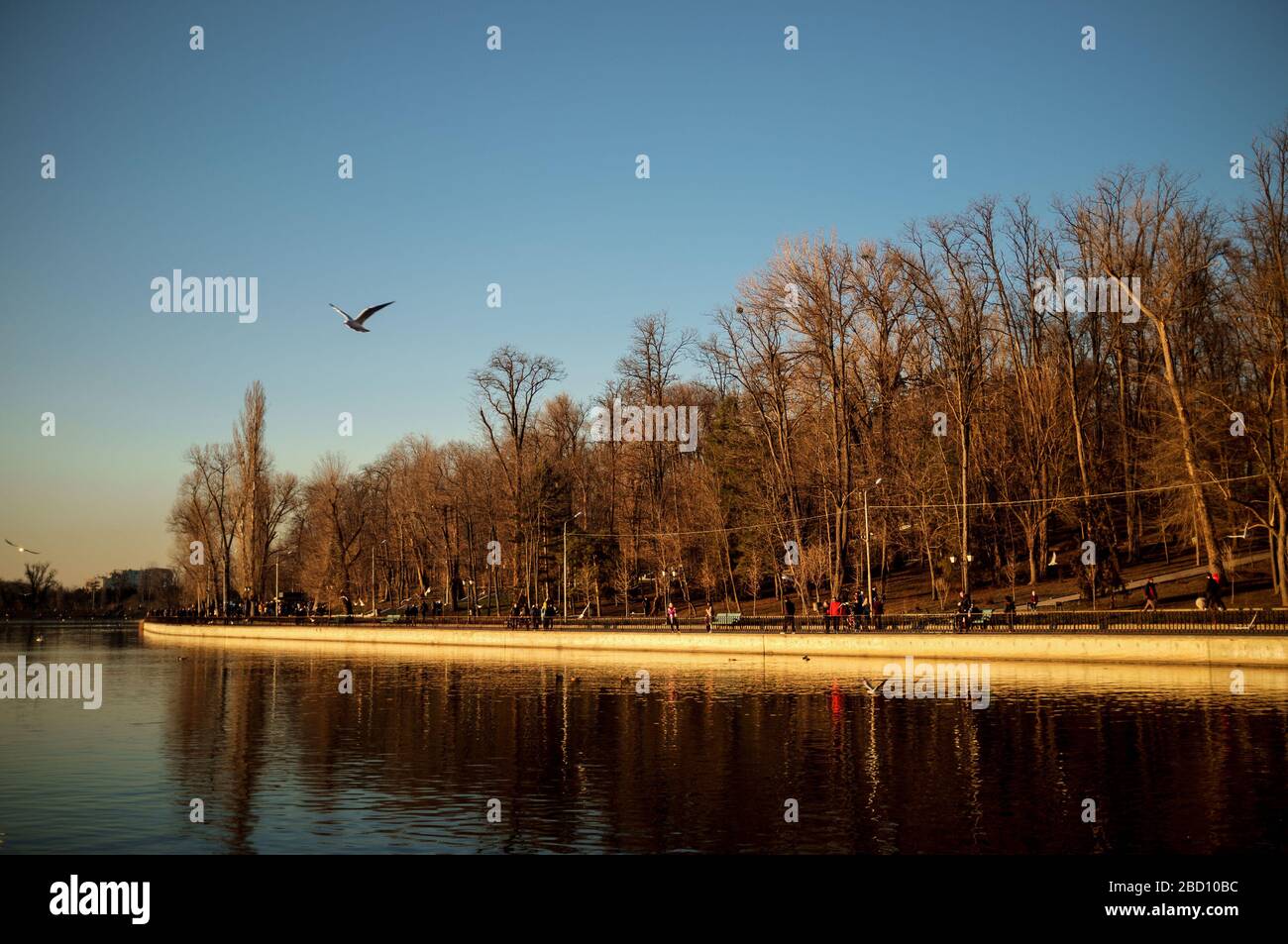 Lacul Valea Morilor lake in Chisinau, Moldova Stock Photo - Alamy