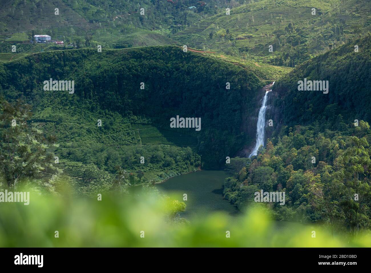 Beautiful Waterfalls in Maskeliya, Sri Lanka Stock Photo - Alamy
