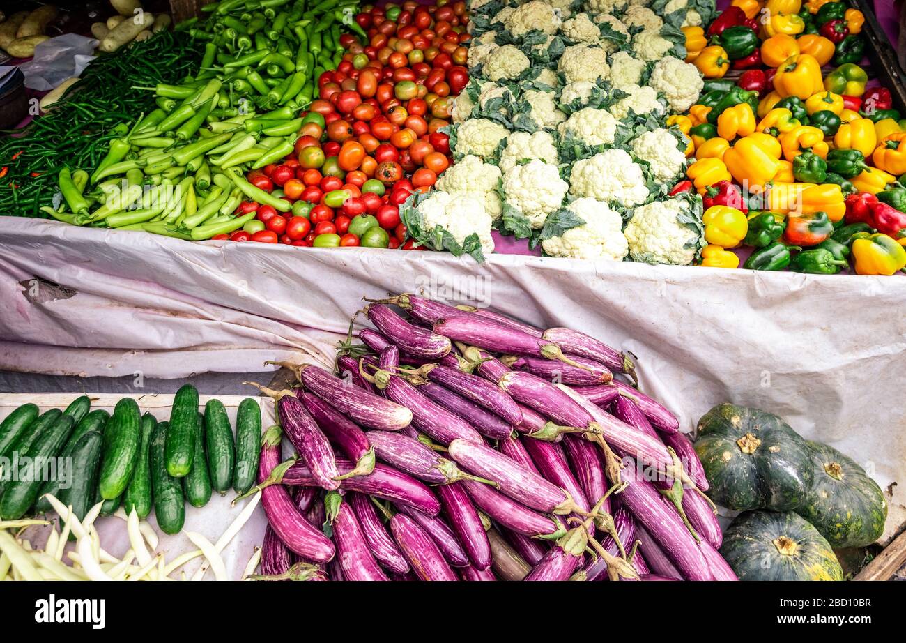 Various Vegetables in the table Stock Photo - Alamy