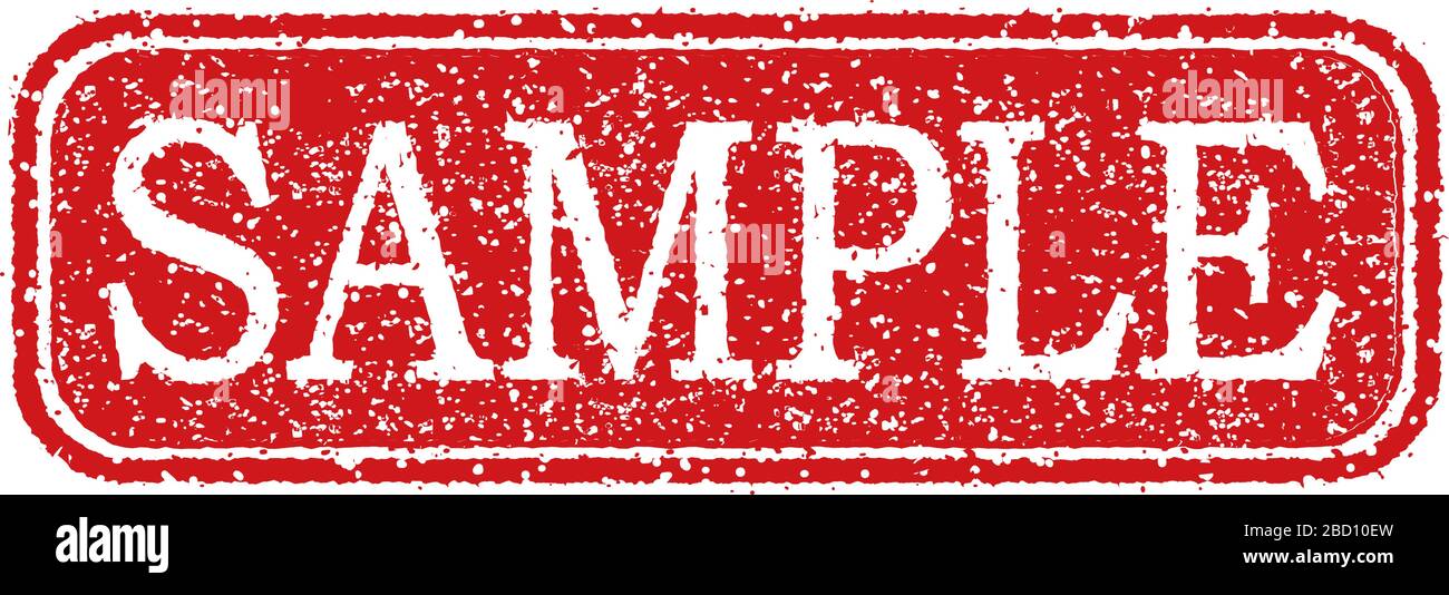 business stamp vector illustration / SAMPLE Stock Vector Image & Art ...