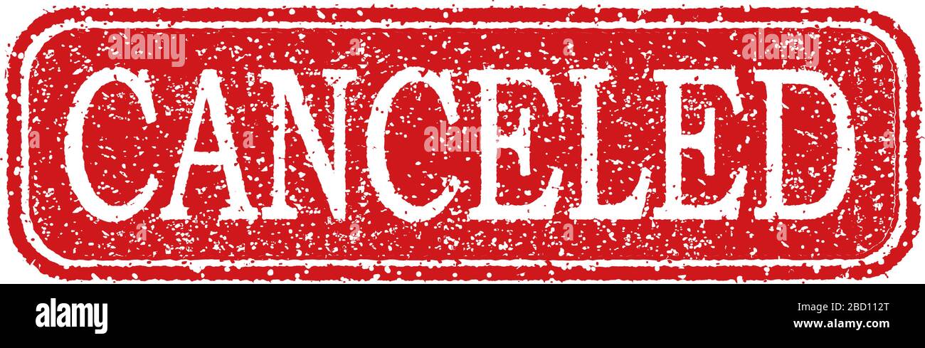 business stamp vector illustration / CANCELED Stock Vector Image & Art ...