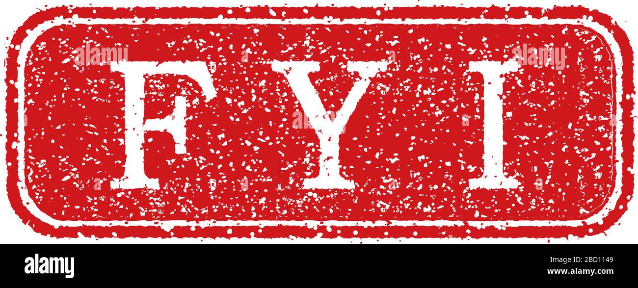Fyi stamp hi-res stock photography and images - Alamy