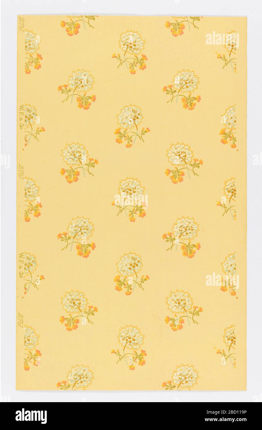 Sidewall. Research in ProgressStaggered small clusters of flowers in ...