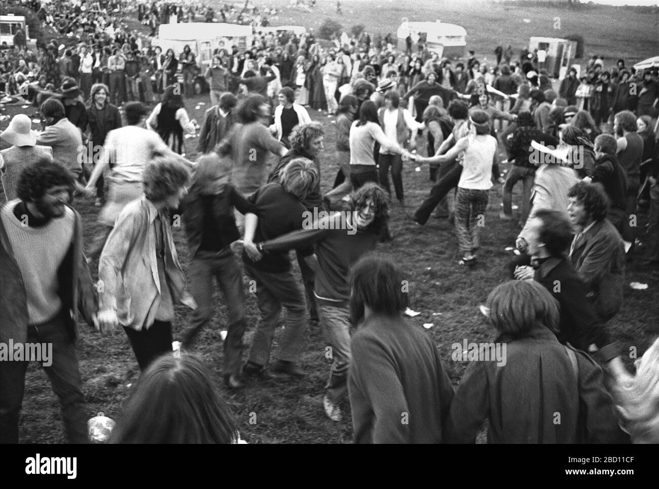 Hippie festivals Black and White Stock Photos & Images - Alamy