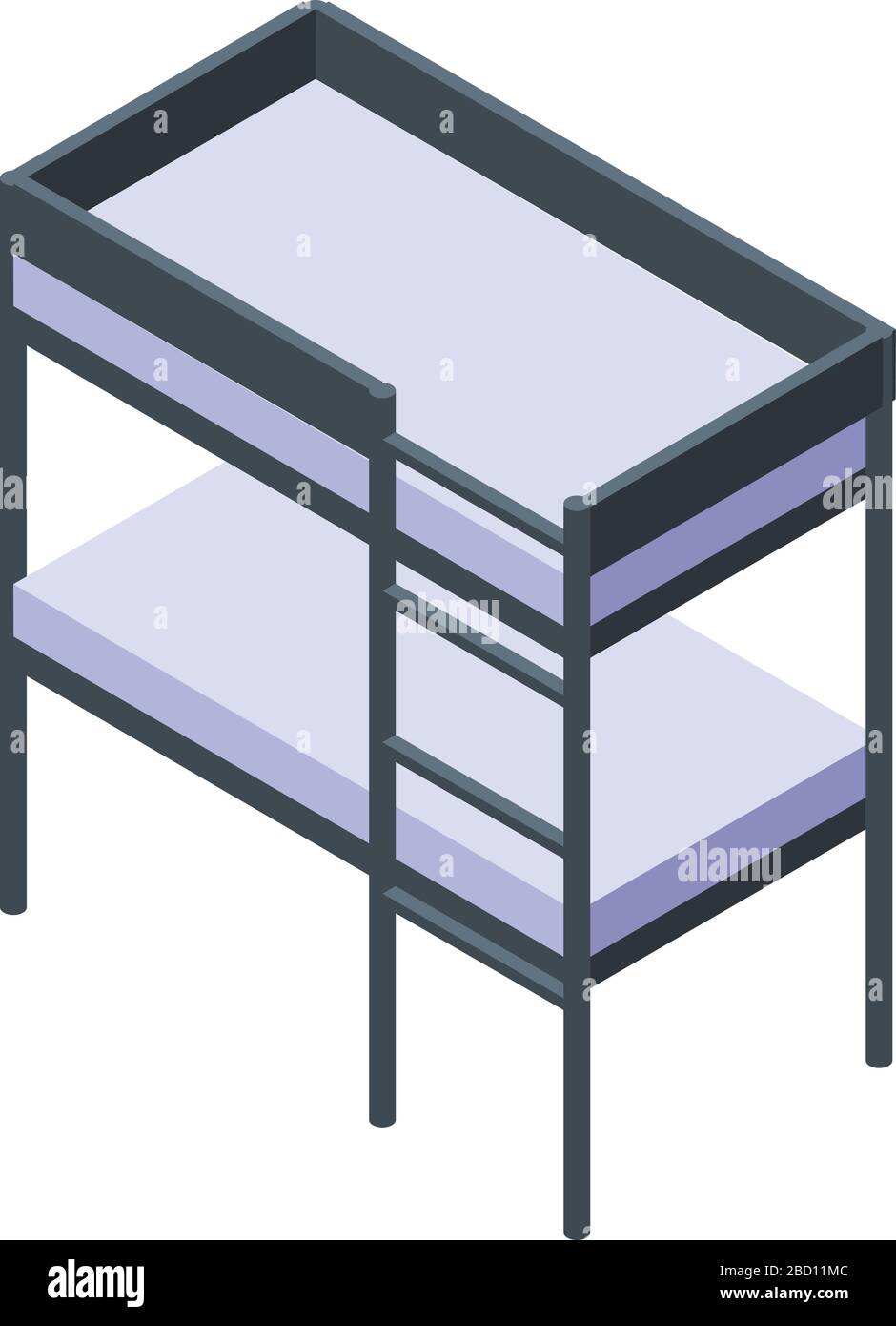 Isometric baby room interior Cut Out Stock Images & Pictures - Alamy