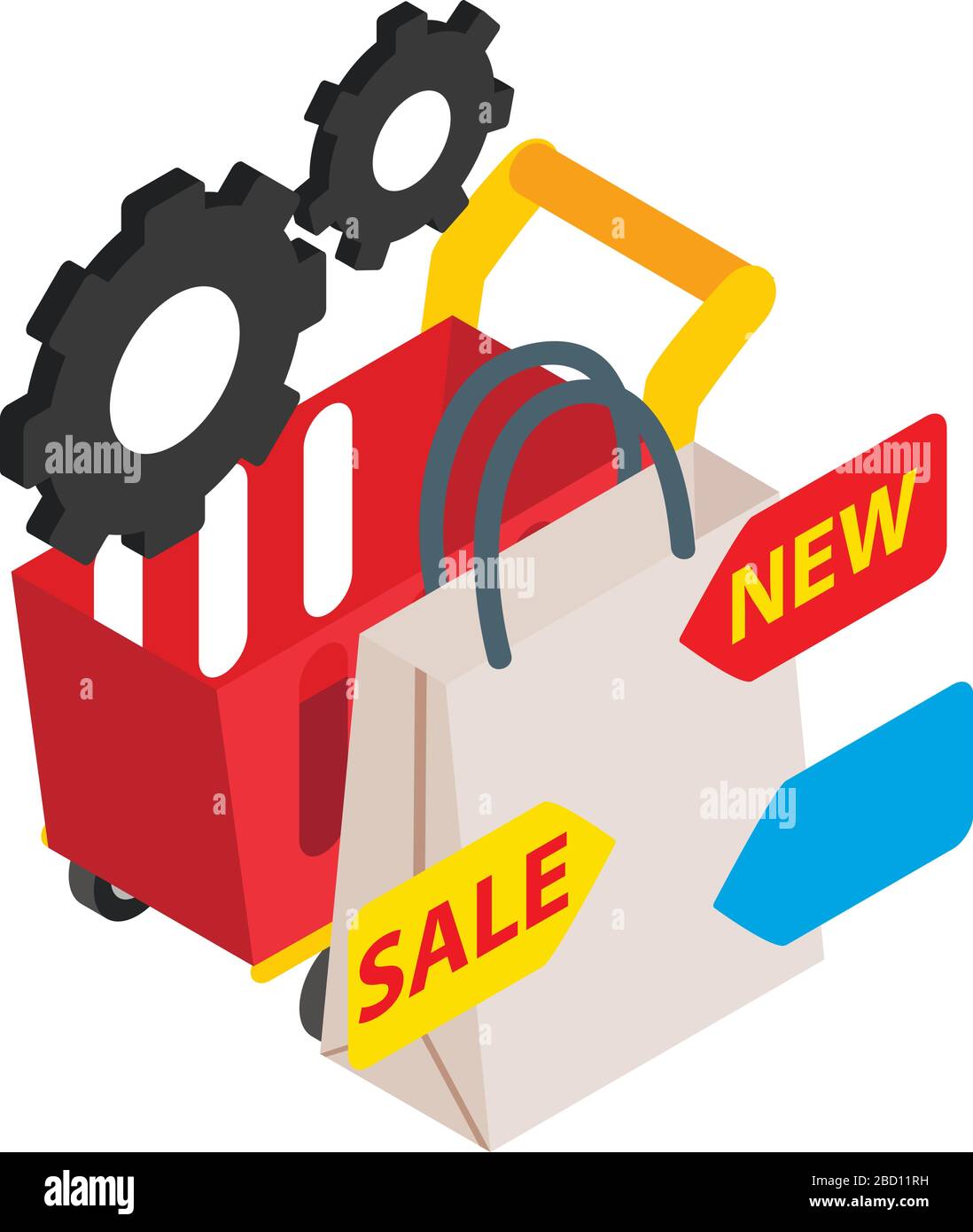 Business development icon, isometric style Stock Vector Image & Art - Alamy