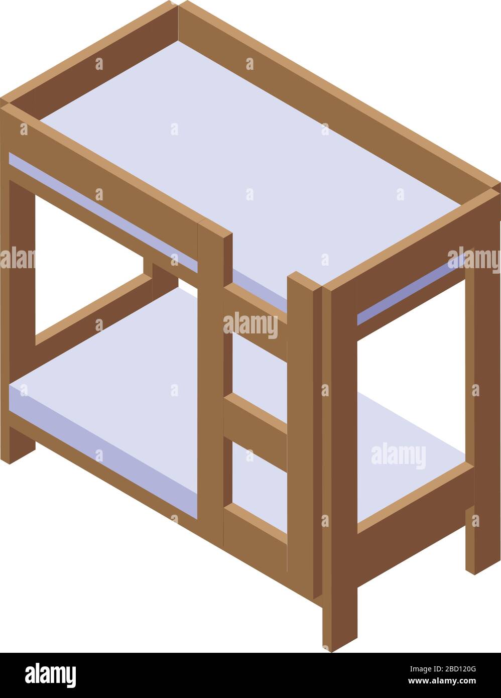 Modern bunk bed icon, isometric style Stock Vector Image & Art - Alamy
