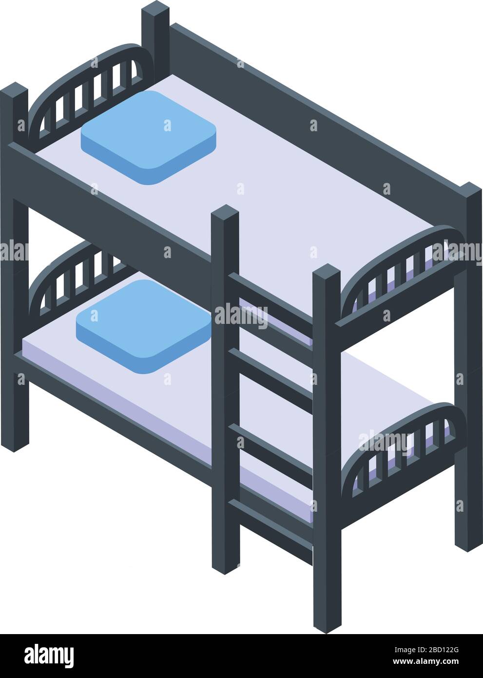 Isometric baby room interior Cut Out Stock Images & Pictures - Alamy