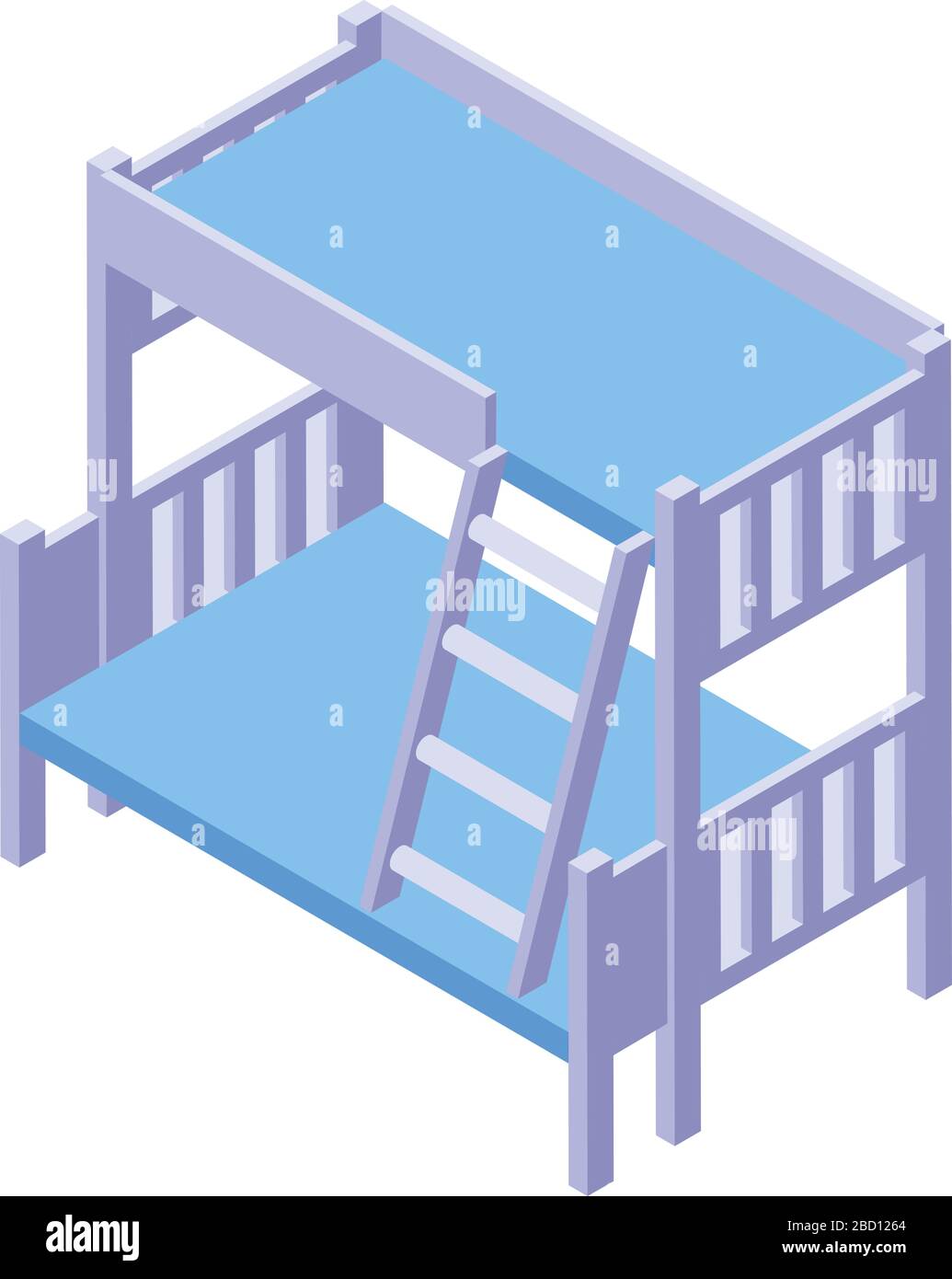 Isometric baby room interior Cut Out Stock Images & Pictures - Alamy