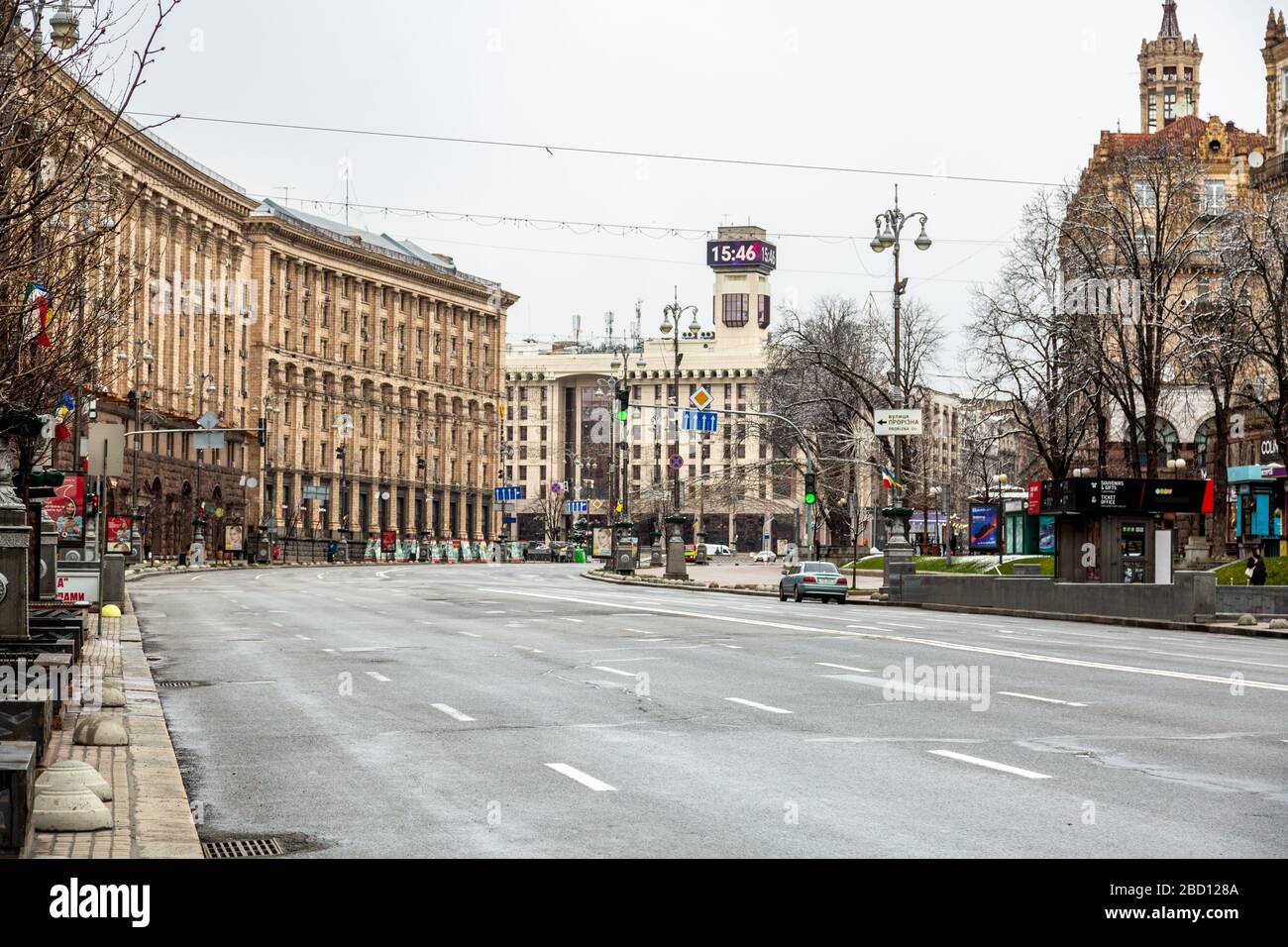 Kiev Khreschatyk Street Ukraine High Resolution Stock Photography and ...