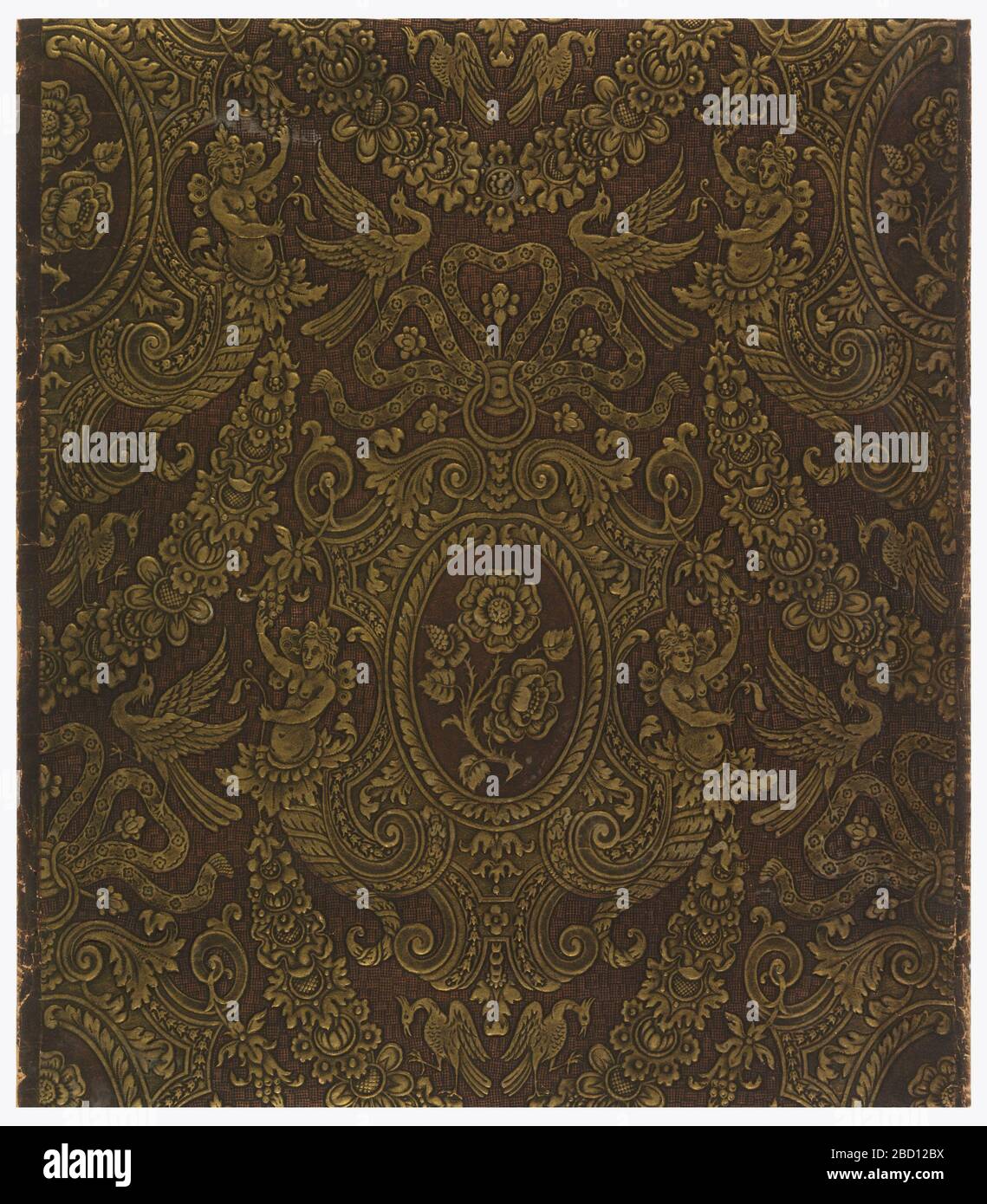 Floral motifs in brown Cut Out Stock Images & Pictures - Alamy