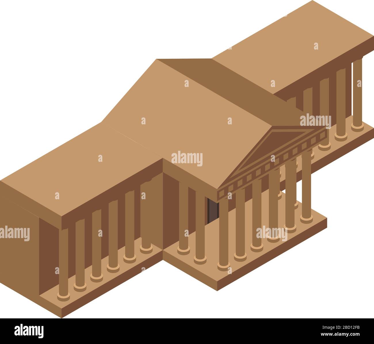 Outdoor museum scene Cut Out Stock Images & Pictures - Alamy