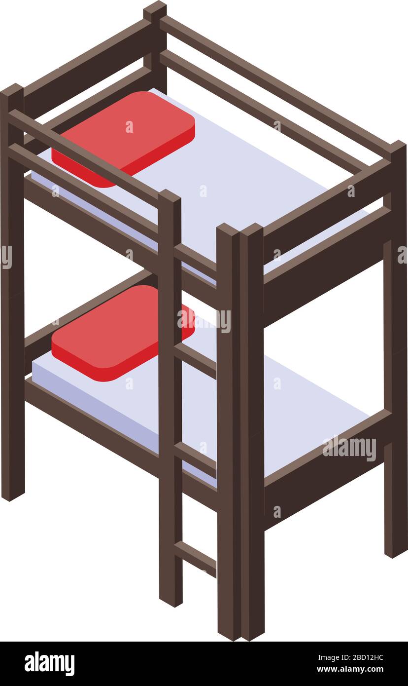 Bunkbed Cartoon Stock Vector Images Alamy