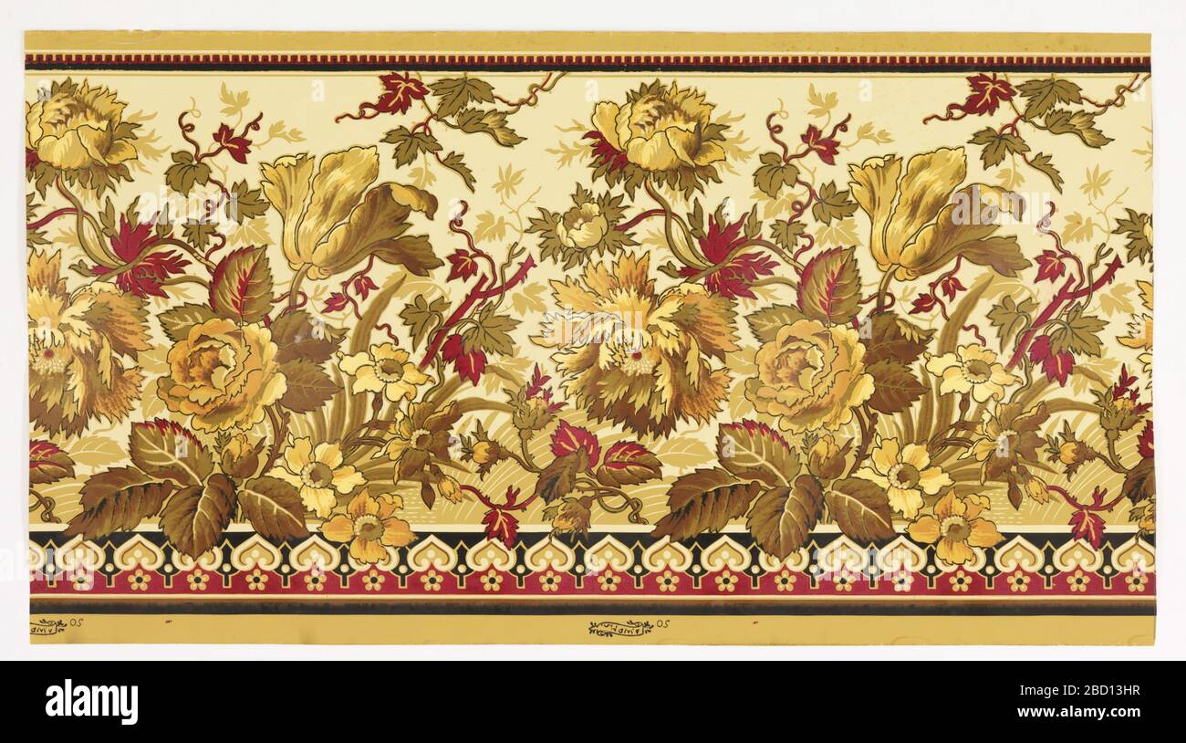Frieze. Research in ProgressAnglo-Japanesque or aesthetic-style. Large ...