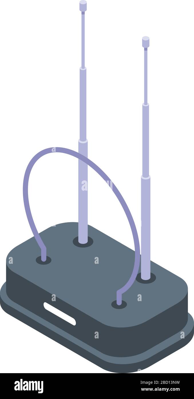 Double antenna Stock Vector Images - Alamy