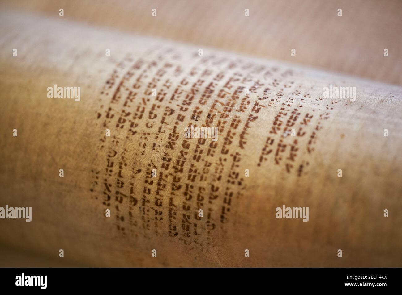 Old torah scroll book close up detail. Torah Jewish People Stock Photo ...