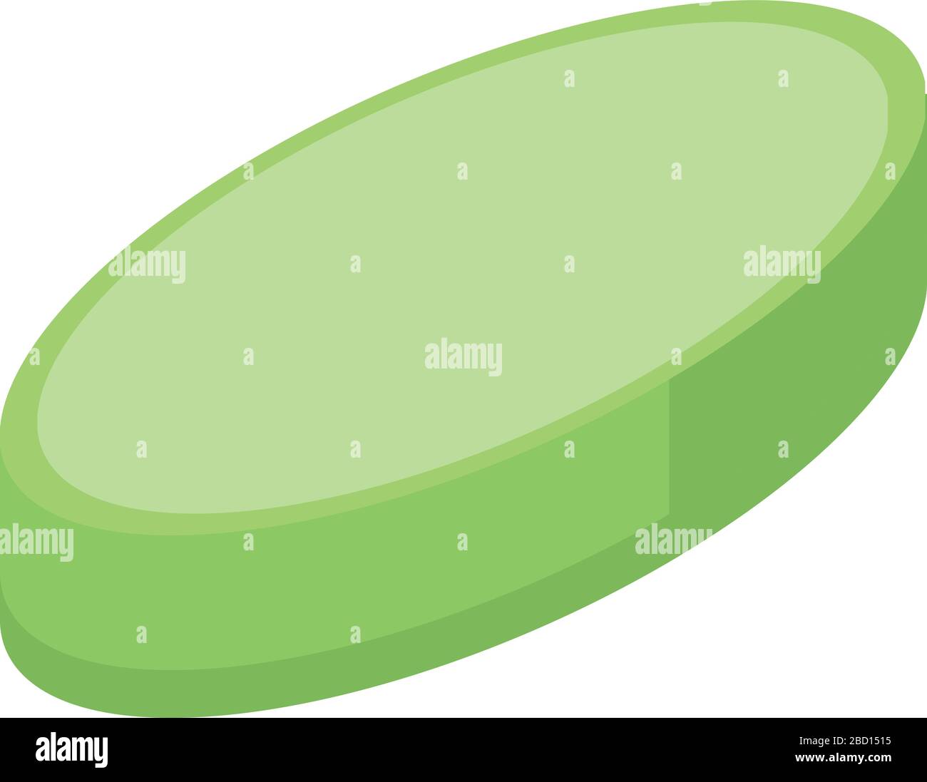 Green pill icon cartoon Cut Out Stock Images & Pictures - Alamy
