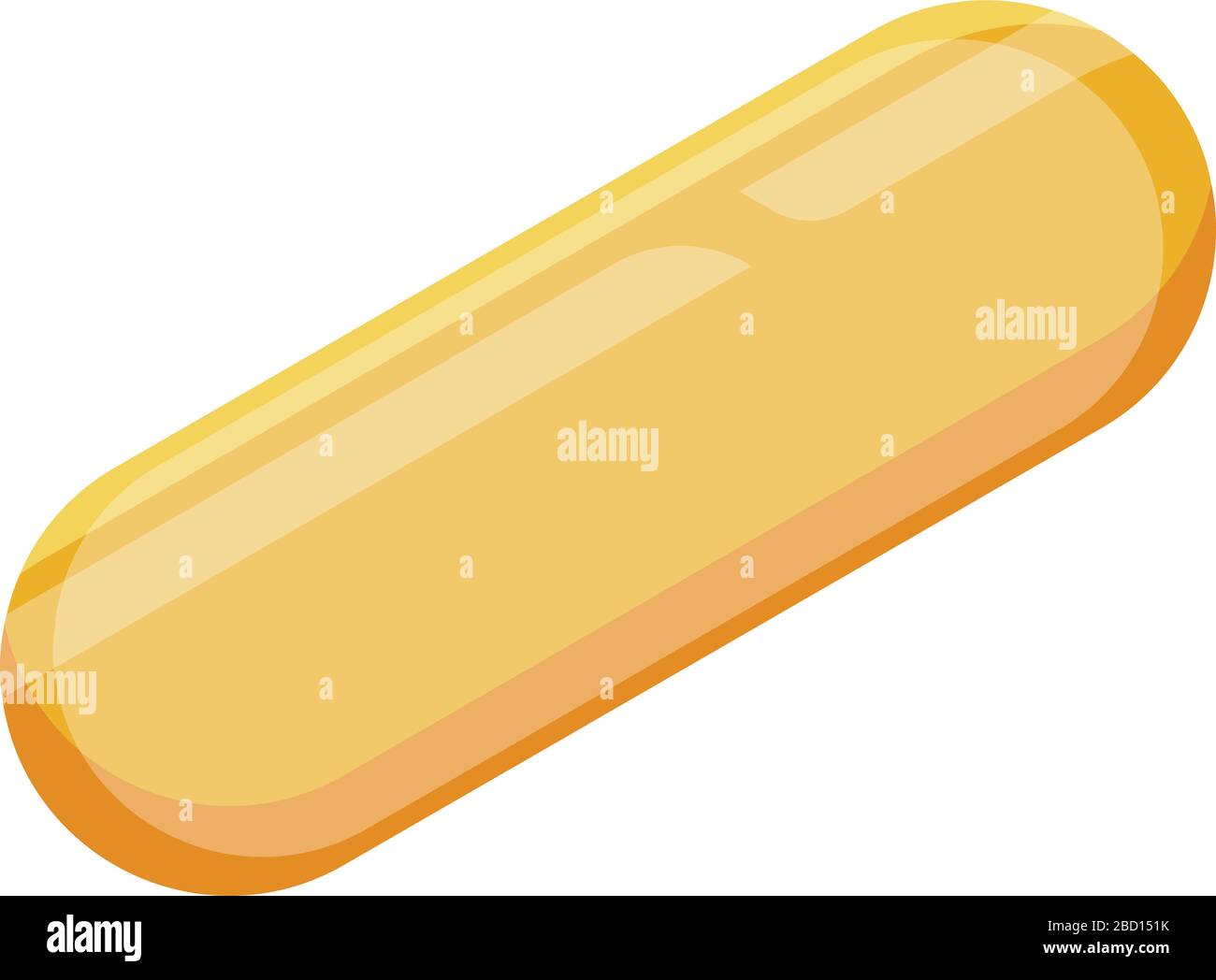 Cartoon fish oil capsule Cut Out Stock Images & Pictures - Alamy