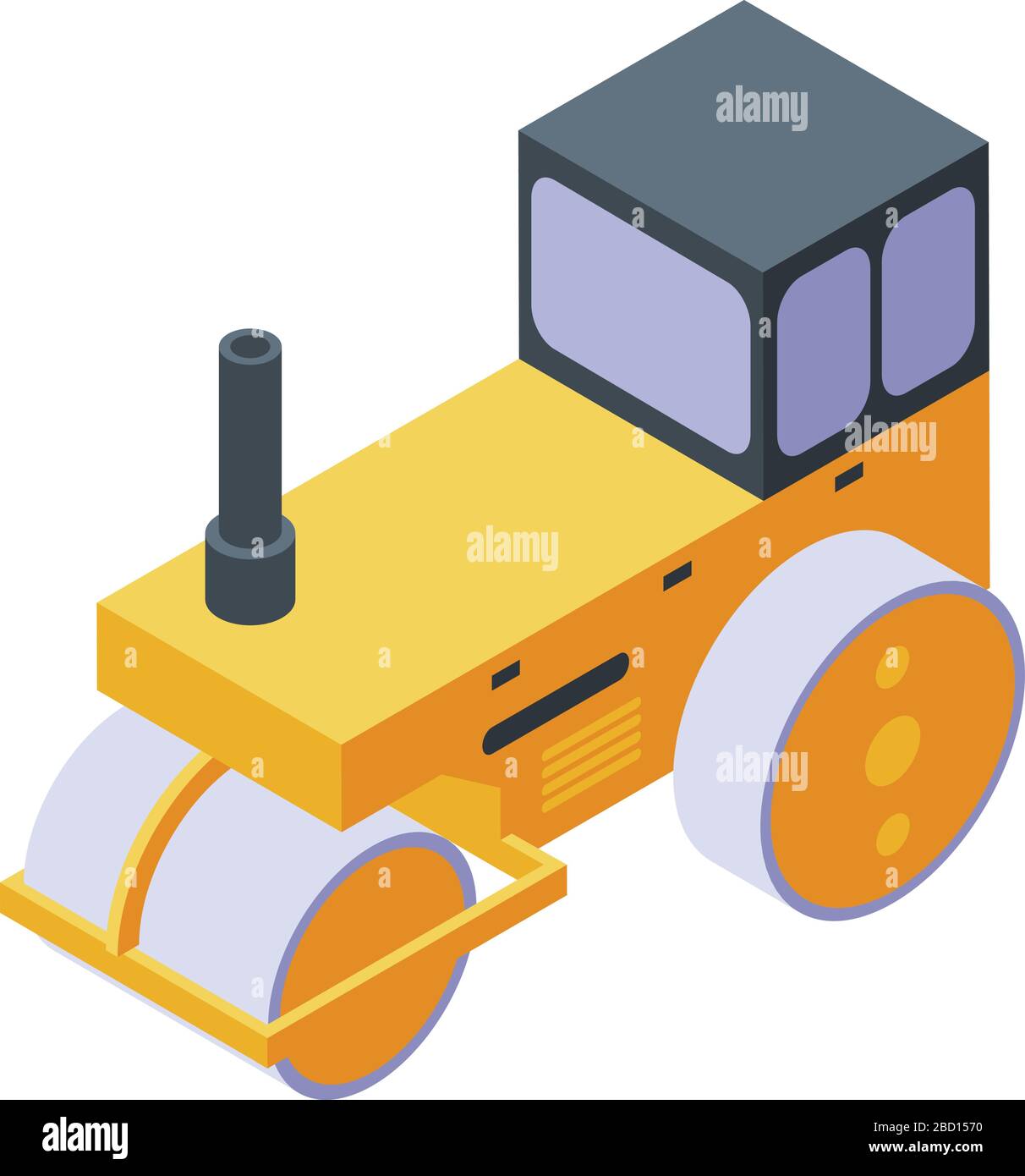 Steamroller cartoon Stock Vector Images - Alamy