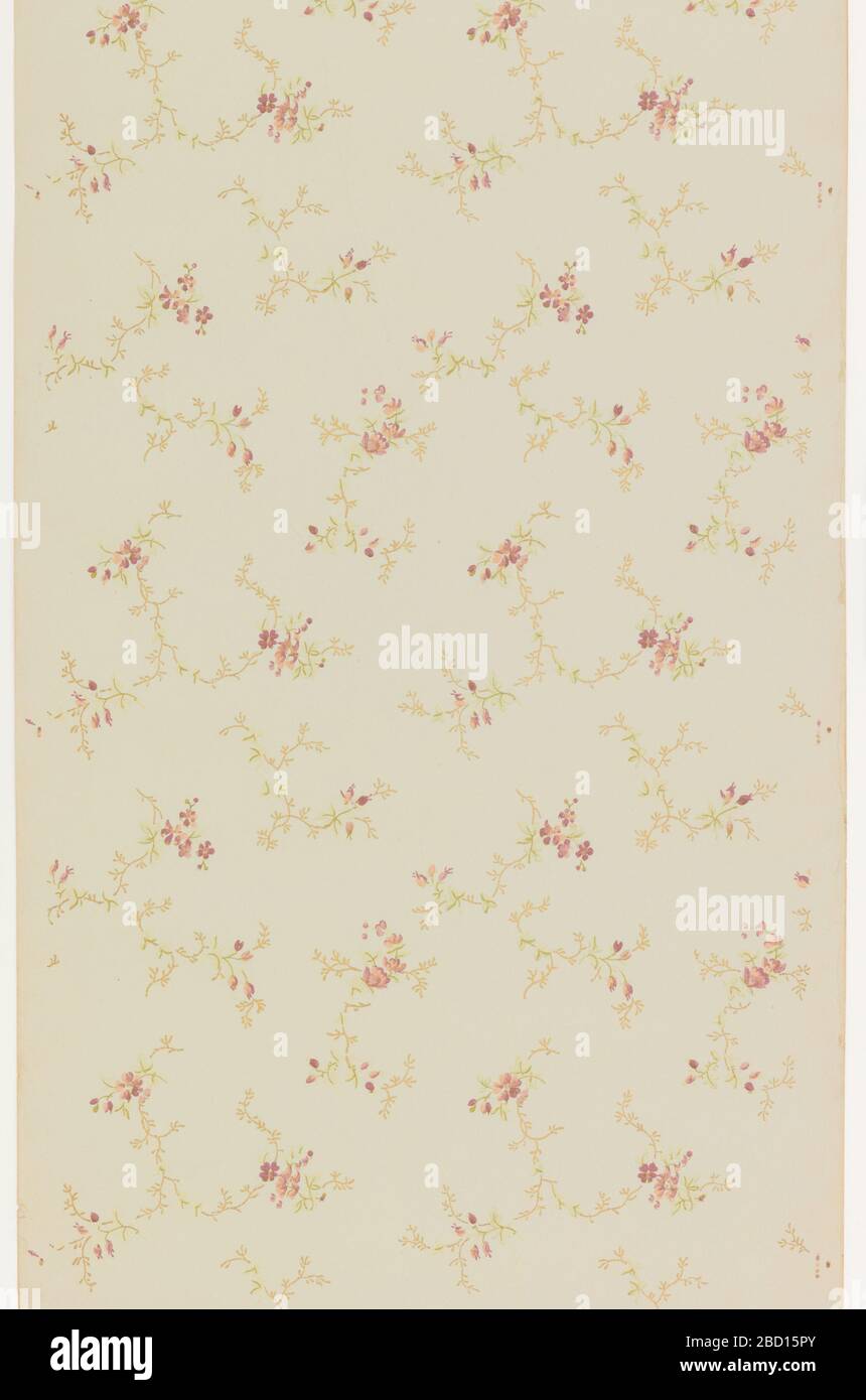 Ceiling paper. Research in ProgressSeemingly random placement of floral ...