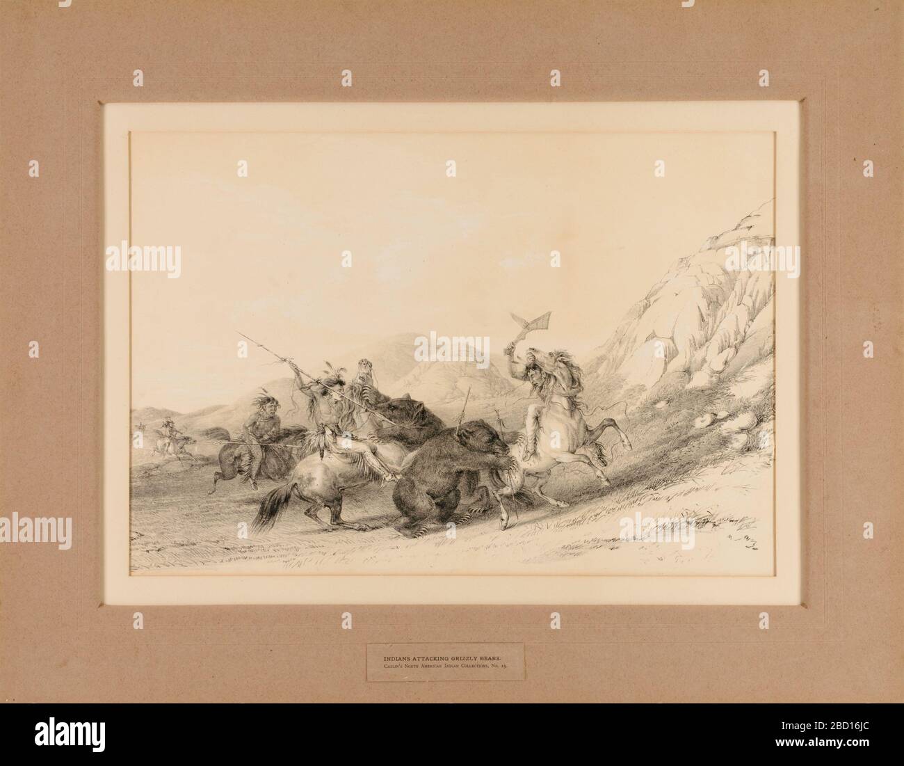 Indians attacking hi-res stock photography and images - Alamy