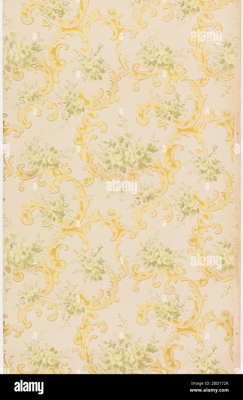 Ceiling paper. Research in ProgressRococo inspired ceiling paper with ...