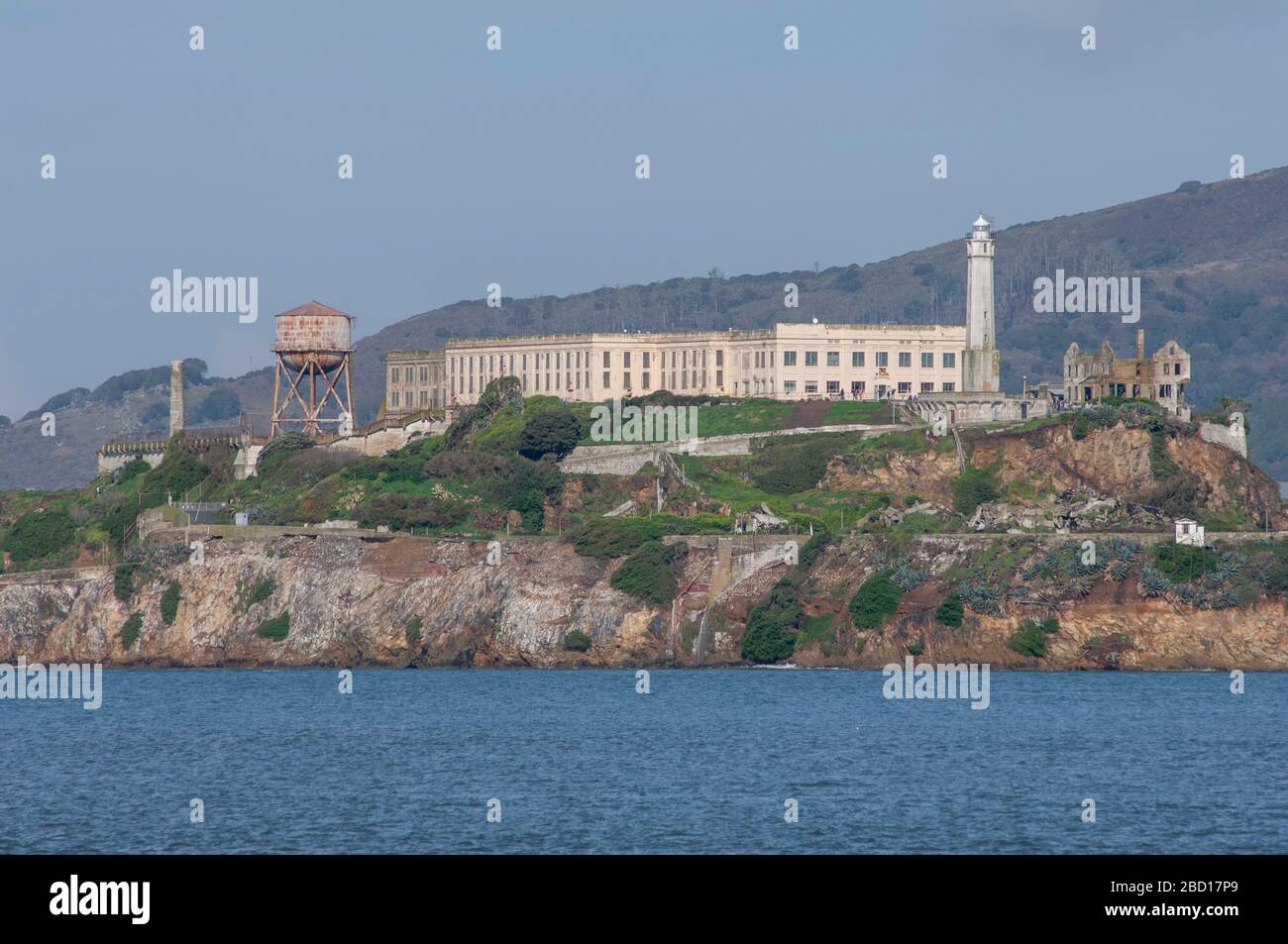 Alcatraz Island San Francisco California USA Stock Photo - Alamy