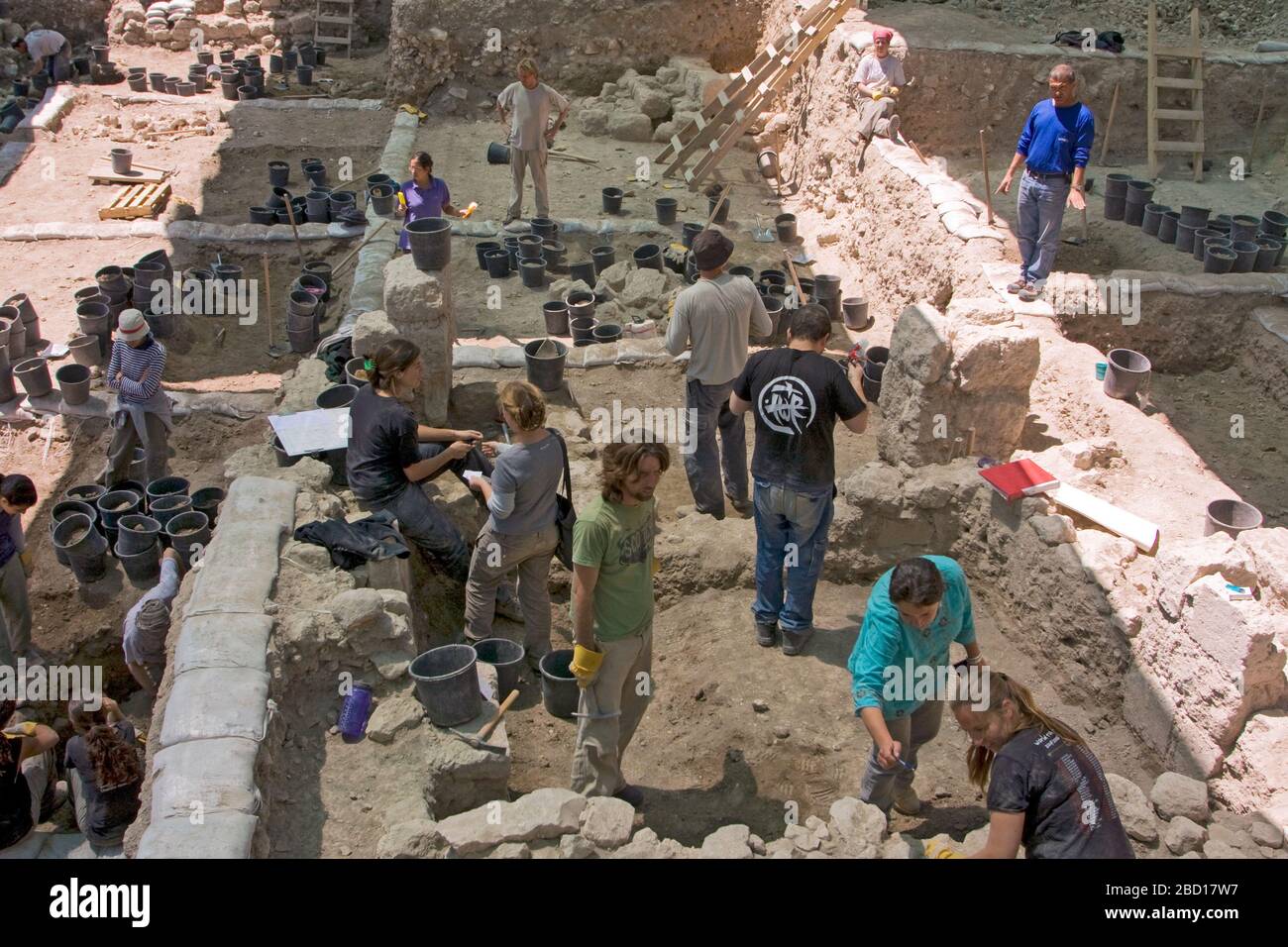 Jerusalem archaeological dig hi-res stock photography and images - Alamy