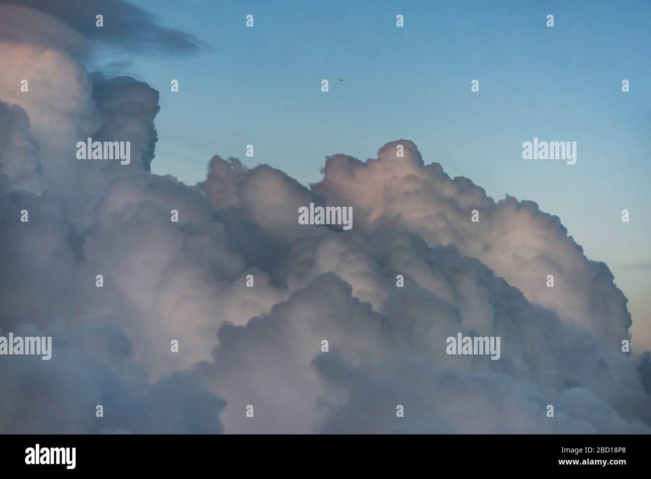 cloud and sky view from window of airplane Stock Photo - Alamy